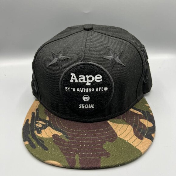 New Era | Accessories | Aape A Bathing Ape Seoul Hat Smallmedium Camo ...